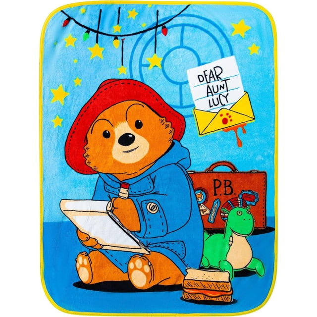 Paddington Bear Super Soft Micro Raschel Throw Blanket - Walmart.com