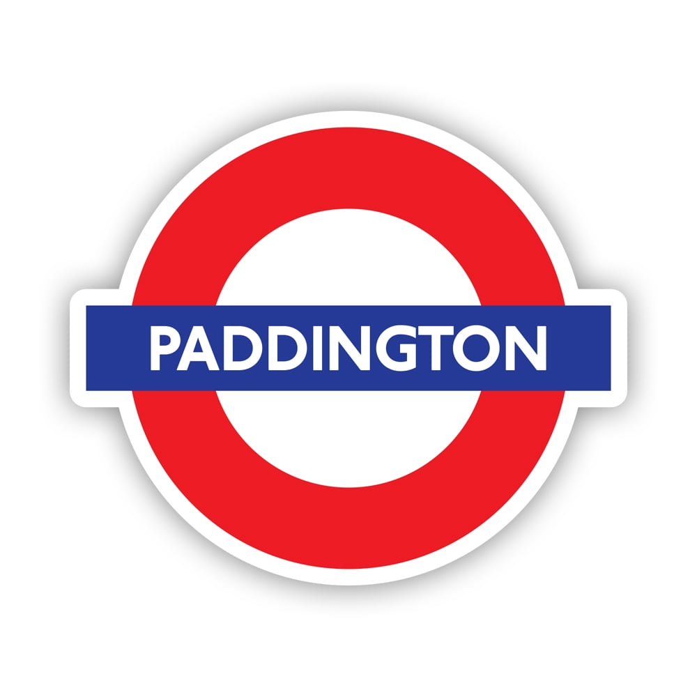 Paddington Tube Sign Roundel Sticker Decal - Self Adhesive Vinyl ...
