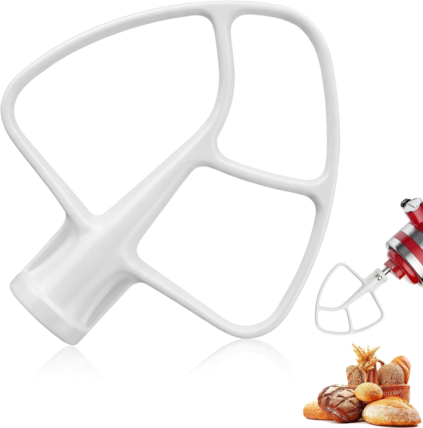 Paddle Attachment for KitchenAid Mixer 4.5-5 Qt Tilt-Head, Premium ...