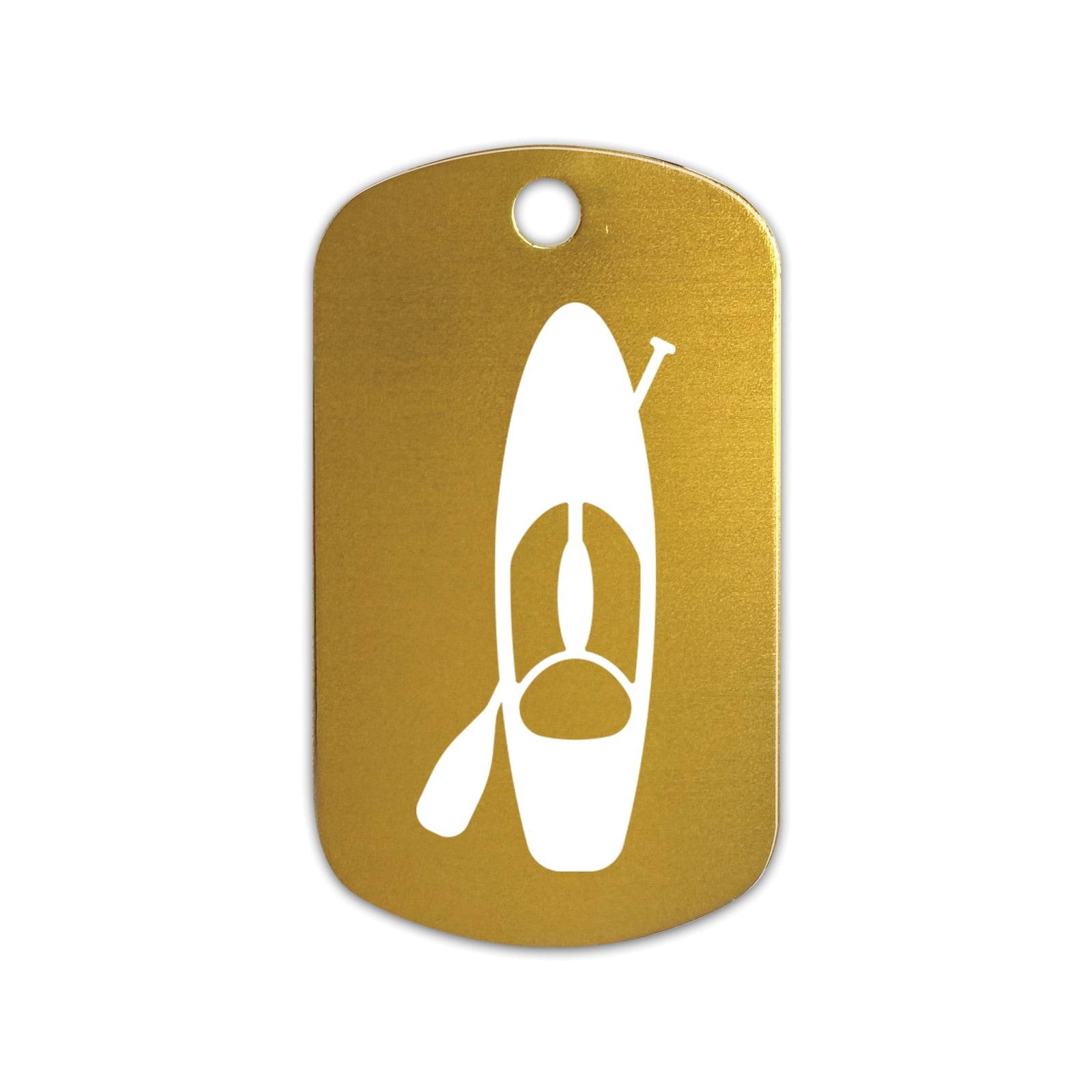 Paddle Board And Paddle GI Dog Tag Aluminum Keychain paddle boarding ...