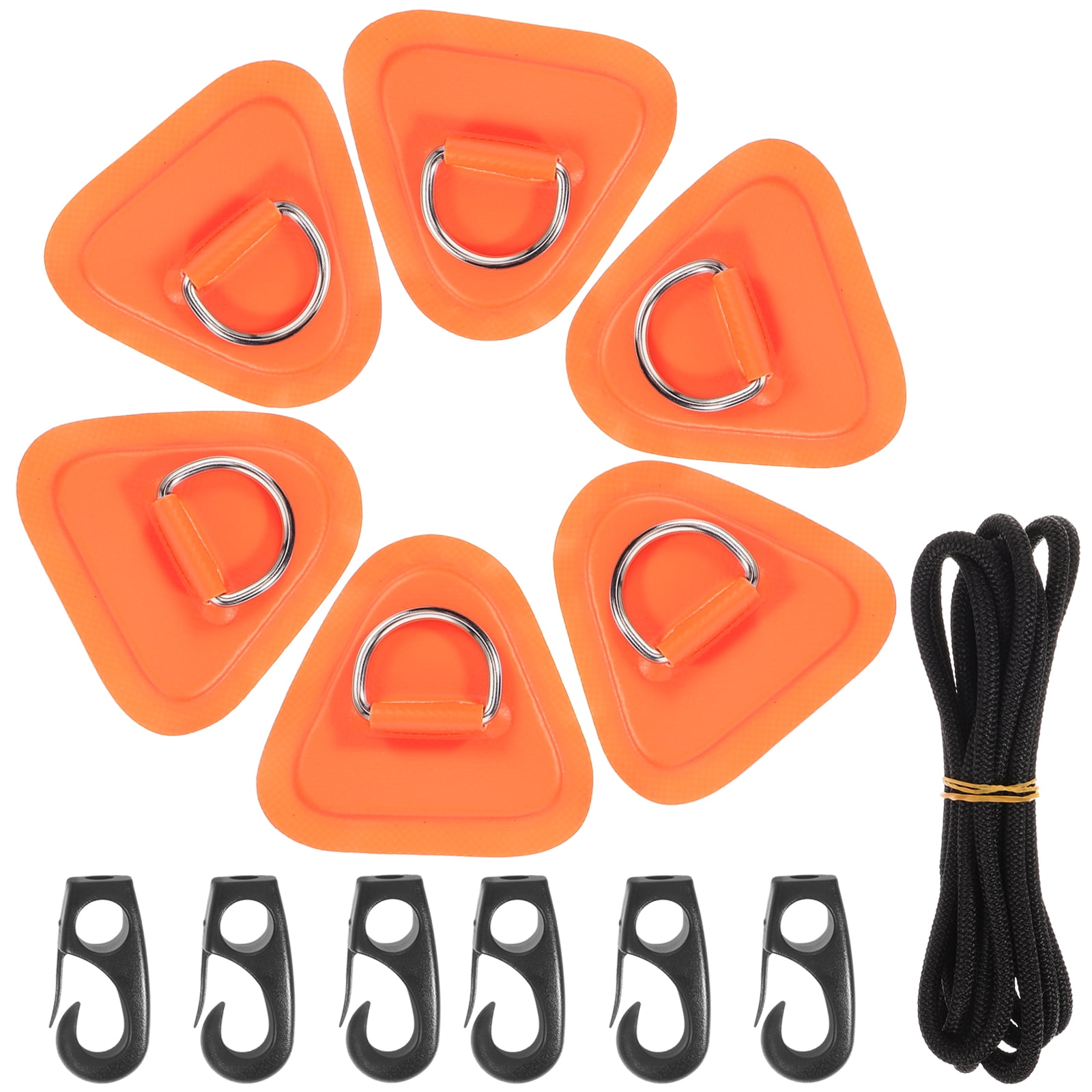 CIMAXIC D-Ring Buckle Patch Kit Orange Paddle Board Accessory for ...