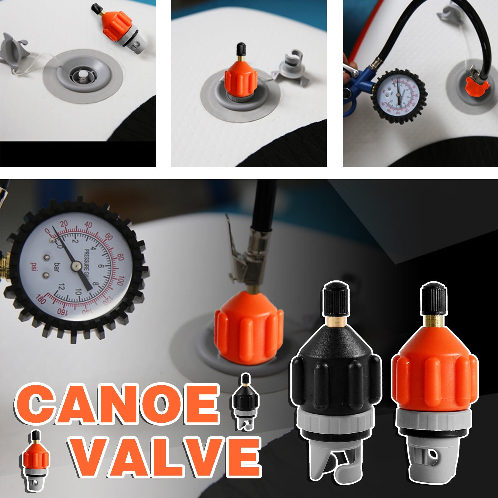 Paddle Board Kayak Inflator Adapter, Quick Connect Nozzle, Durable ...