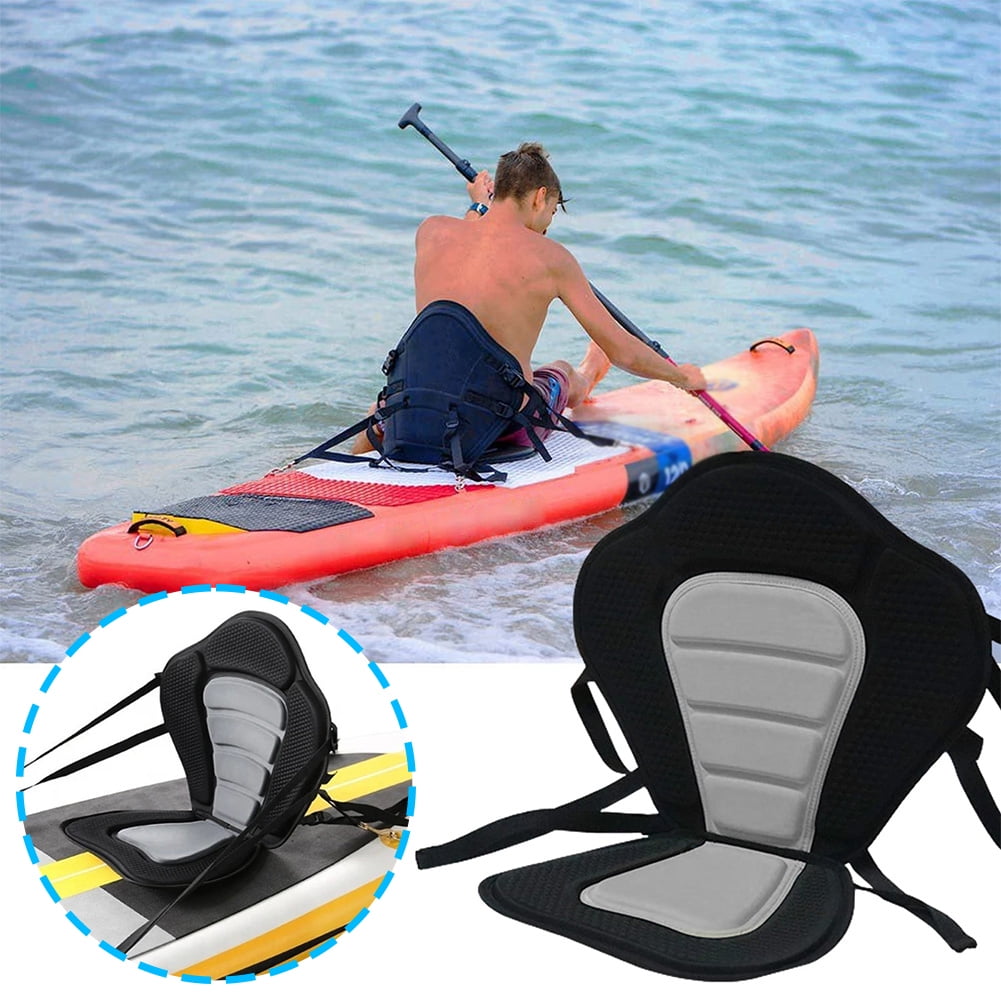 Paddle Board Seat Adjustable Padded Kayak Seat Canoe Backrest Seat ...