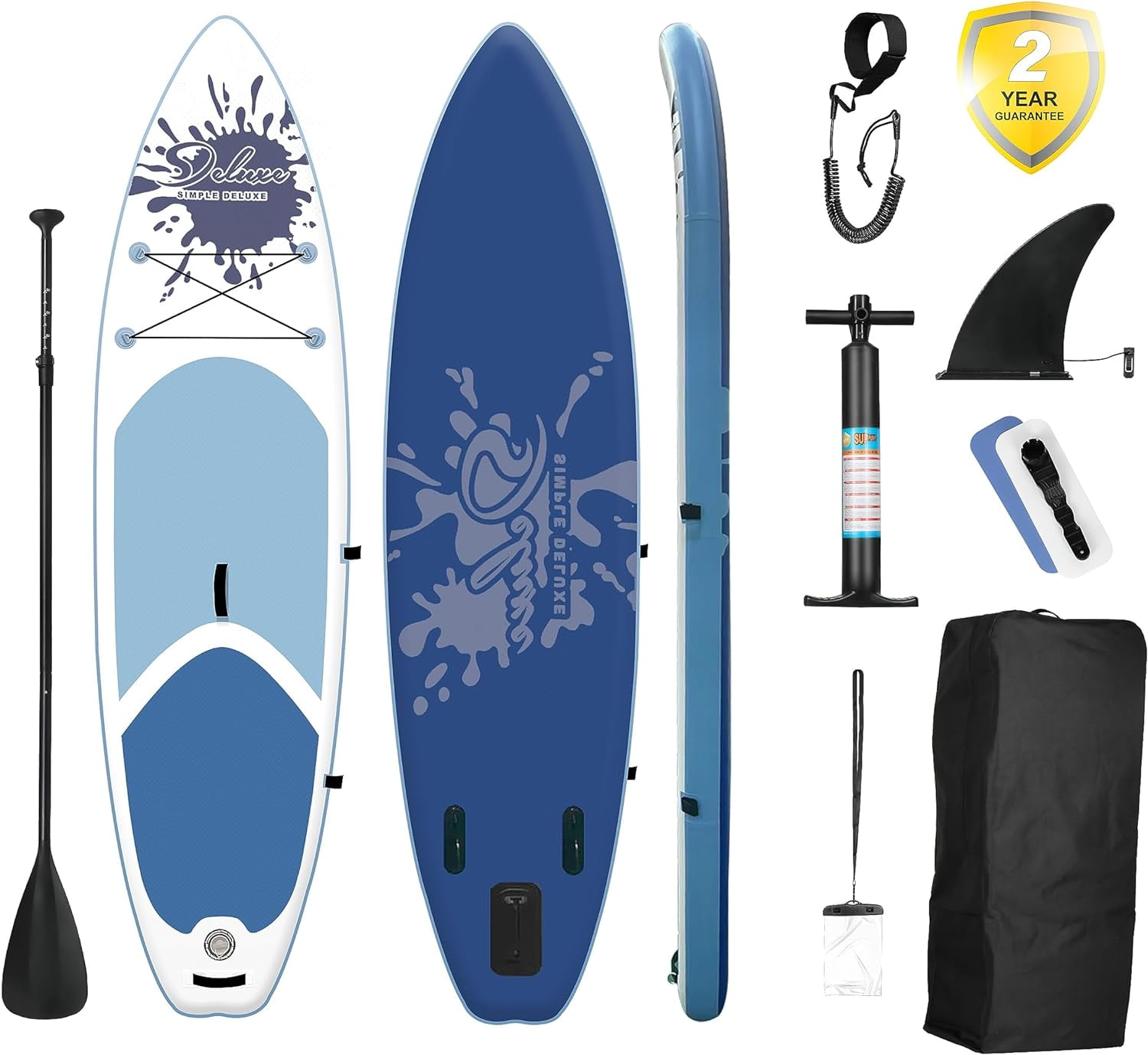 Paddle Boards, Blow Up Paddle Boards For Adults 124'x33 "x6 Wide ...