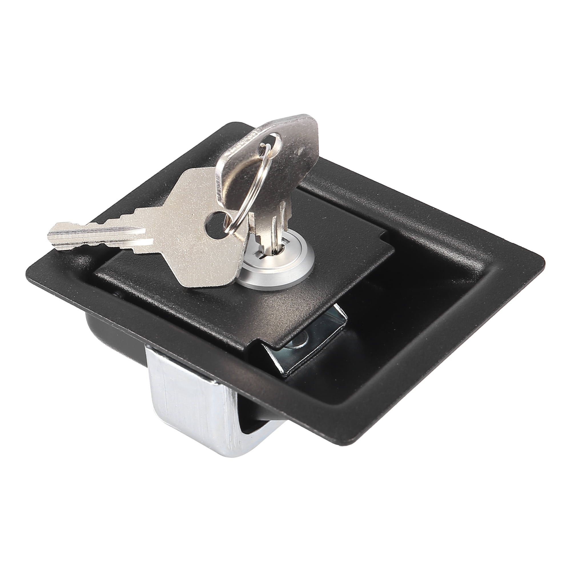 Paddle Door Latch Handle Knob w/ Keys RV Truck Trailer Tool Box Lock ...