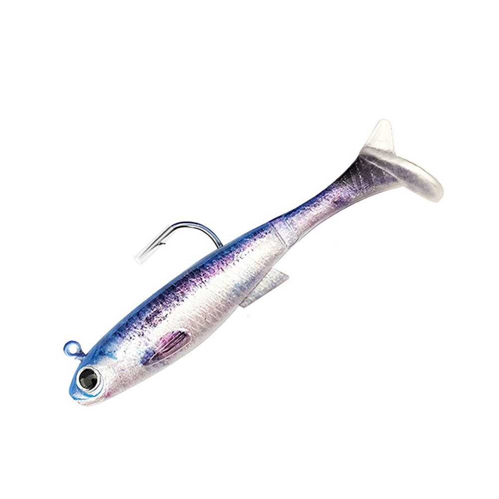 Paddle Tail Swimbaits Soft Fishing Lures for Bass Pike Musky 3.55 ...