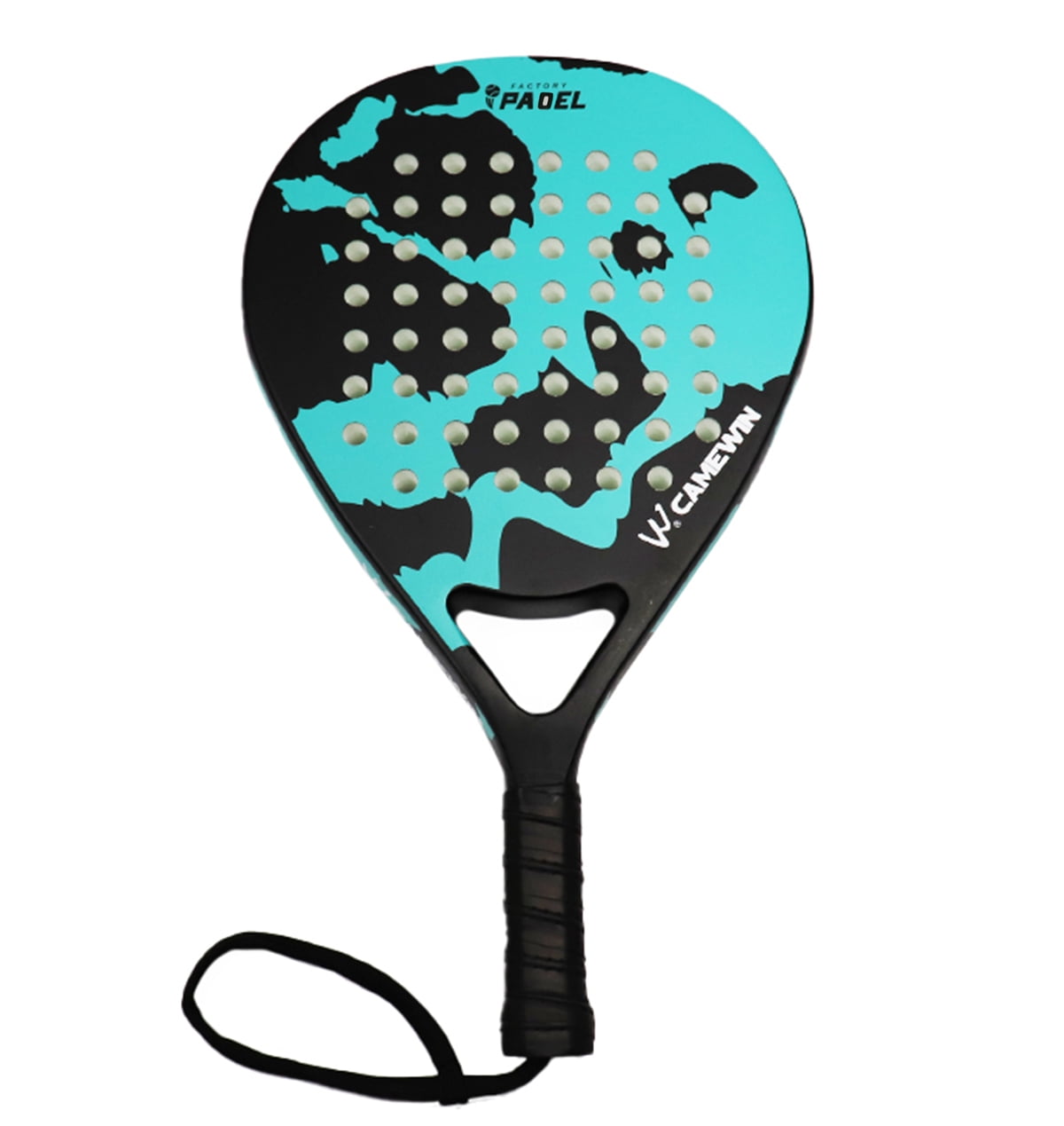 Naxdawon Tennis Paddle Racquets with Cover Bag, Carbon Fiber Pop, Green ...