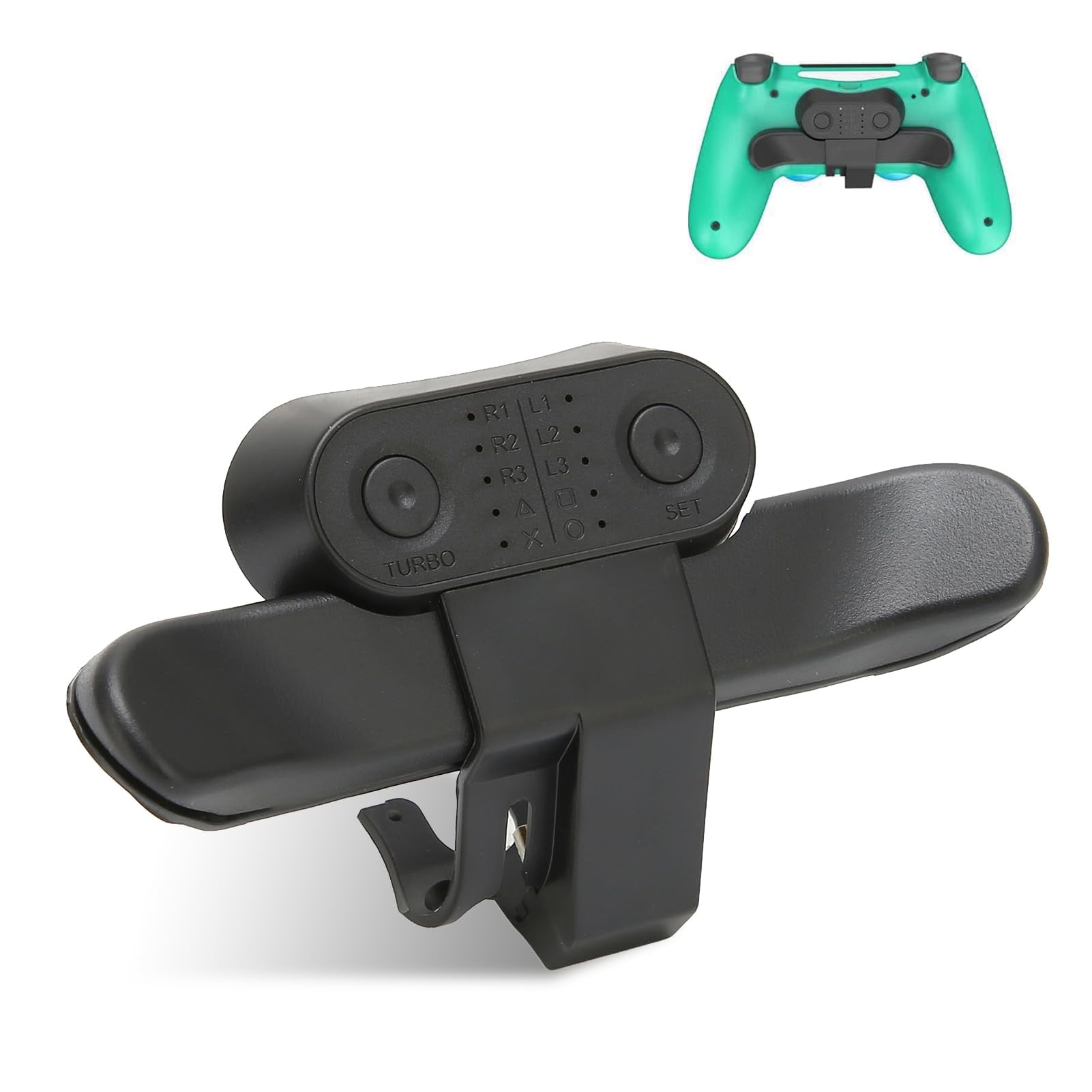 Paddles for Controller, Back Attachment for with 10 Function Keys, Attachment Support for Turbo ...