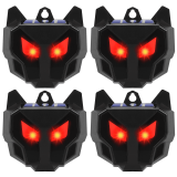 Paddsun Solar Powered Outdoor Deterrent, Nocturnal Wild Animal Repeller ...