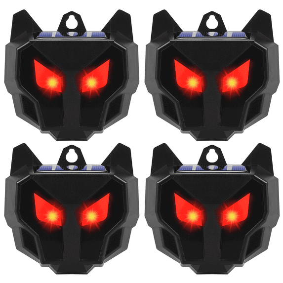 Paddsun Solar Powered Outdoor Deterrent, Nocturnal Wild Animal Repeller ...