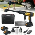 Paddsun Cordless Pressure Washer, 870PSI 21V Portable Pressure Washer 6 ...
