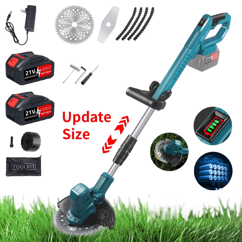 Paddsun Electric Weed Wacker Cordless Powerful Battery Weed Eater 21V/3 ...