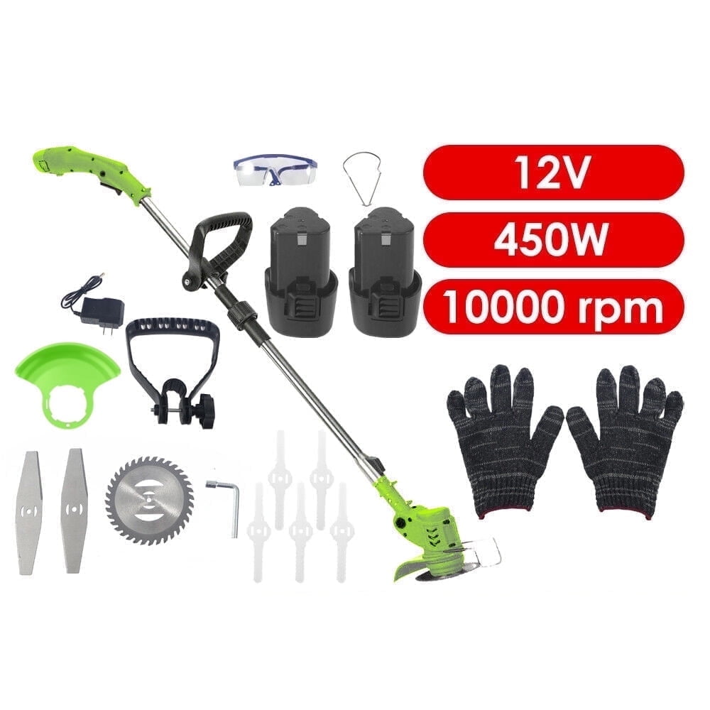 Paddsun Electric Weed Wacker, Cordless Weed Eater Cutter Lawn Edger ...