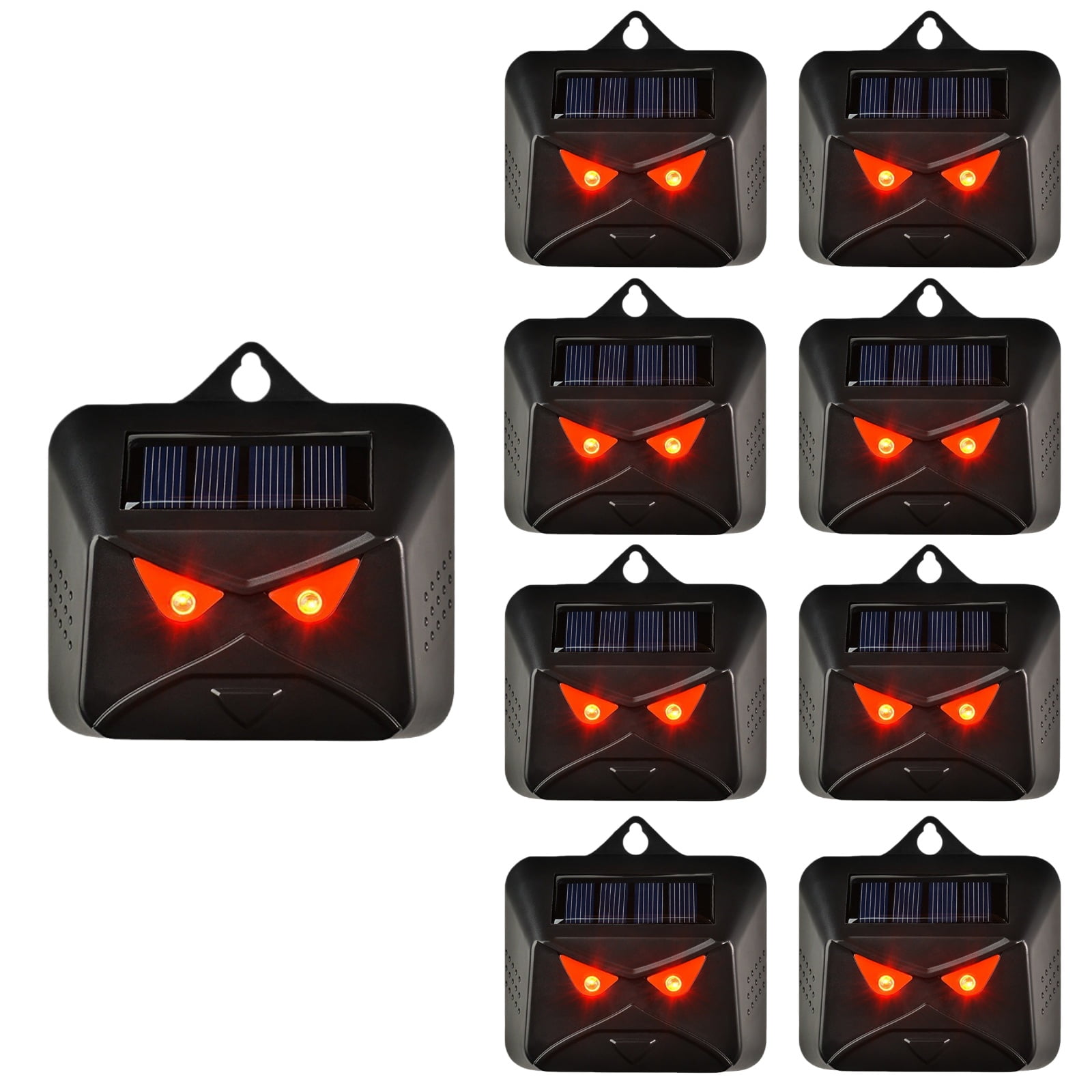 Paddsun Solar Animal Traps,8 Pack Nocturnal Predator Traps with Red LED ...