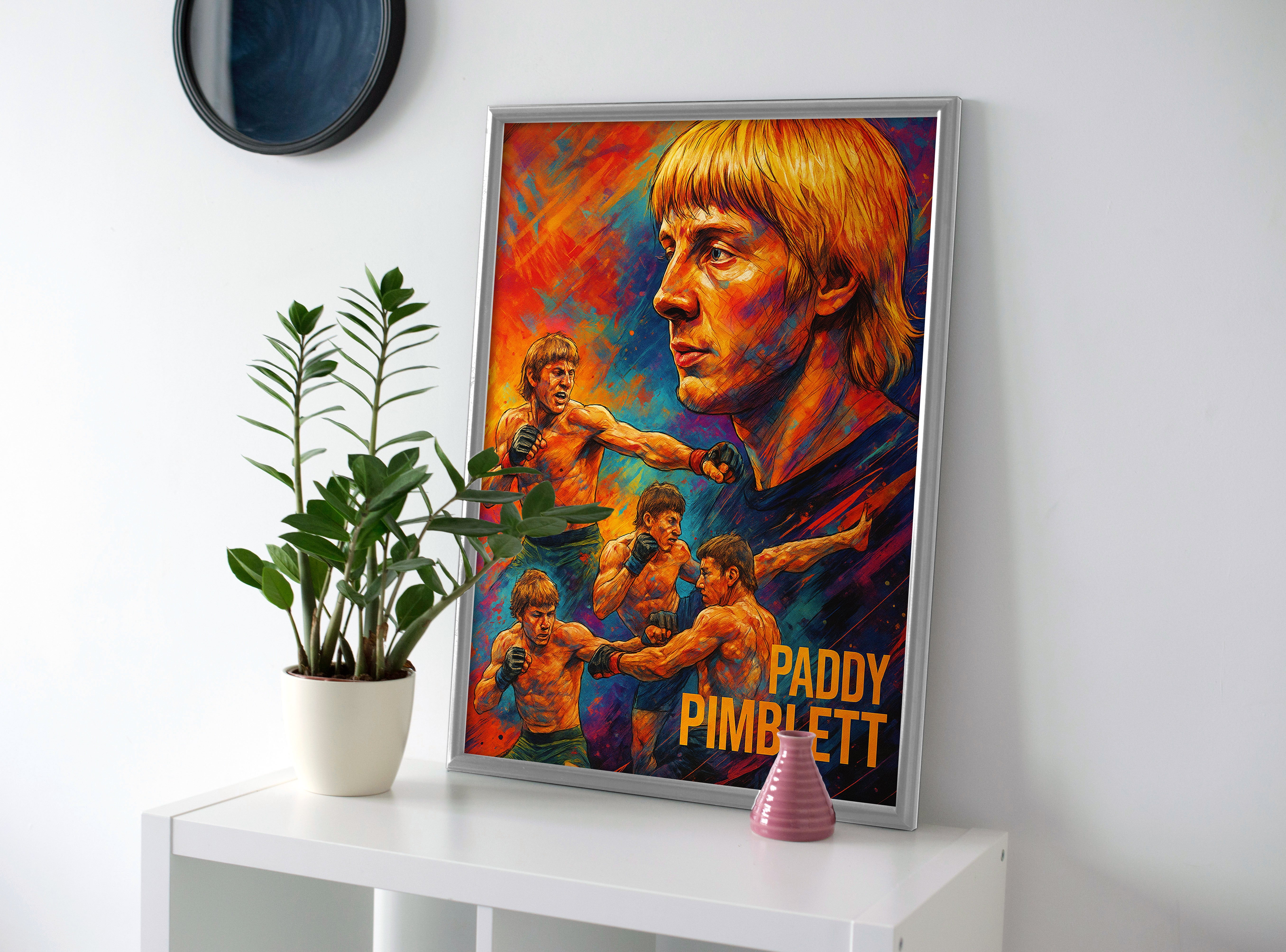Paddy The Baddy Pimblett Poster or Wrapped Canvas - Walmart.com