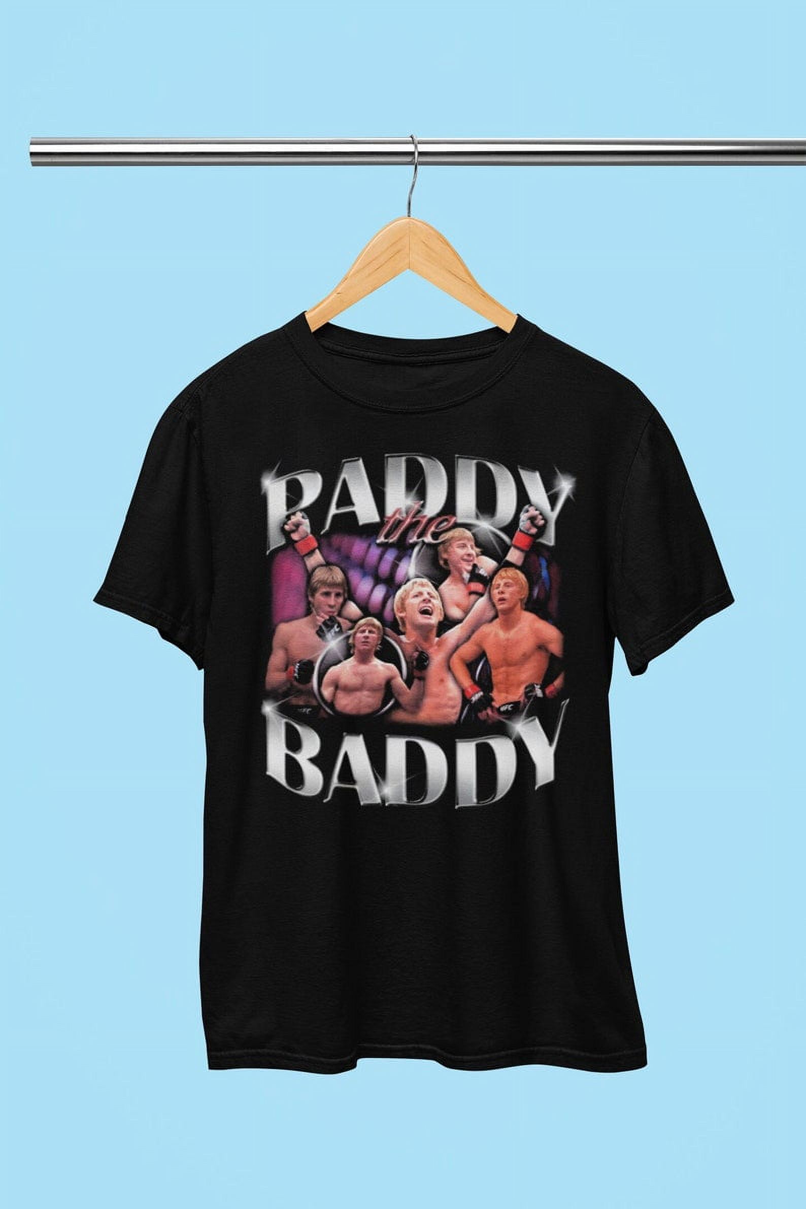 Paddy The Baddy Shirt, Paddy Pimblett Graphic T-shirt, Paddy The Baddy ...