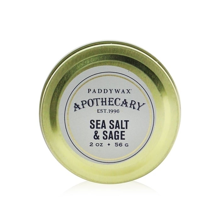Paddywax Apothecary Candle - Sea Salt & Sage 56g/2oz - Walmart.com