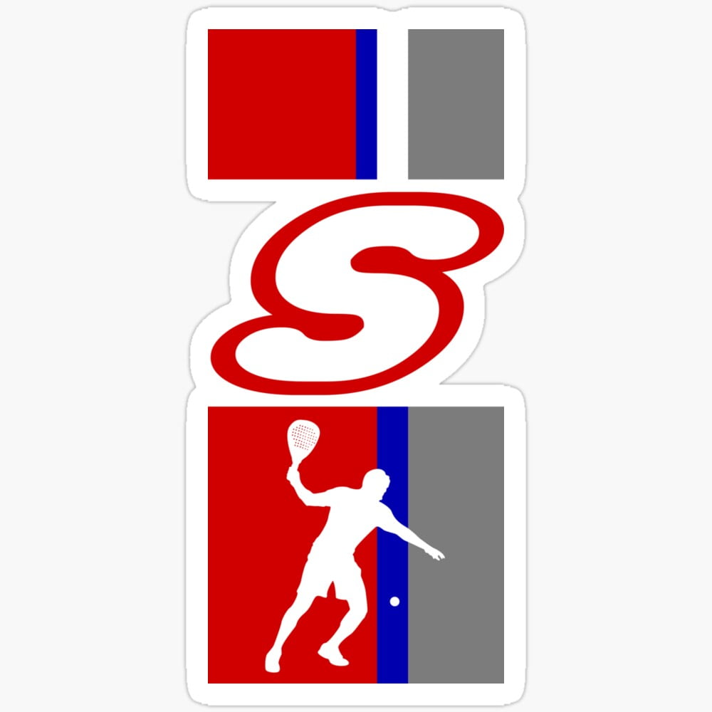 Padel Sport Logo Sticker Phone Decal Water Bottle Stickers Car Decals ...