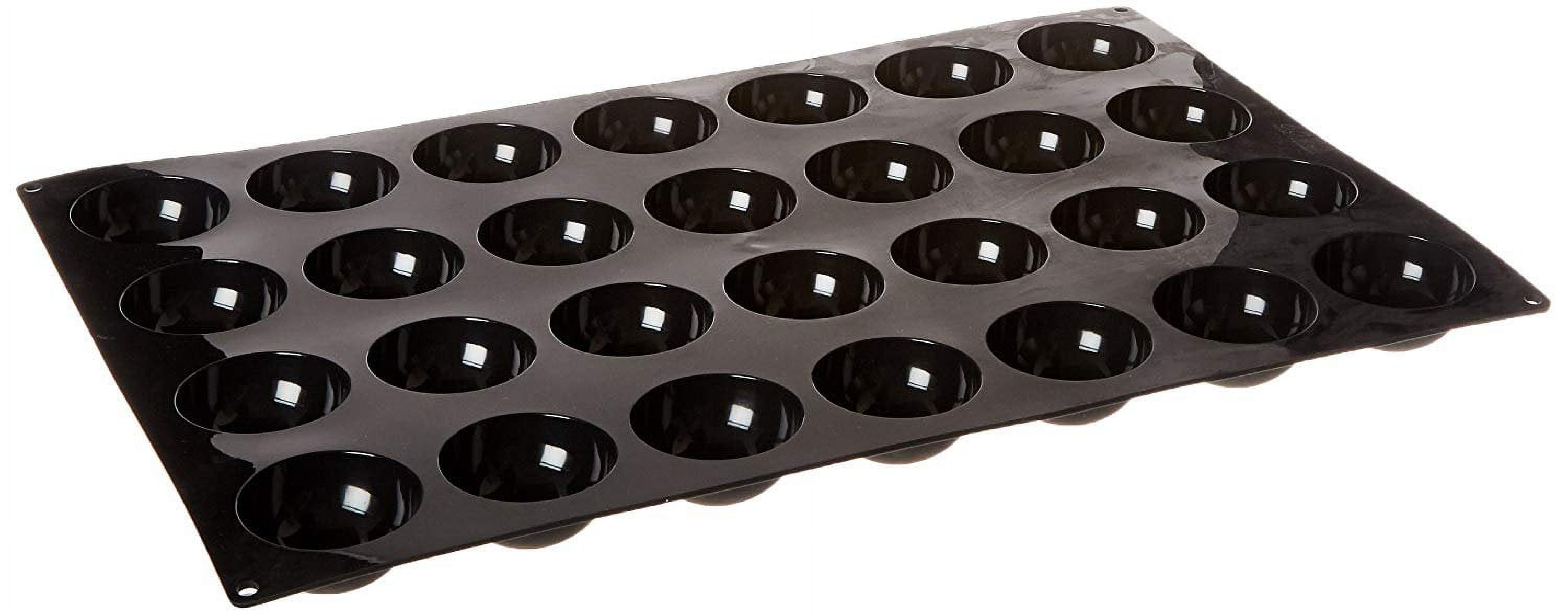 Paderno World Cuisine 2-3/4-Inch Diameter Non-stick Silicone Hemisphere ...