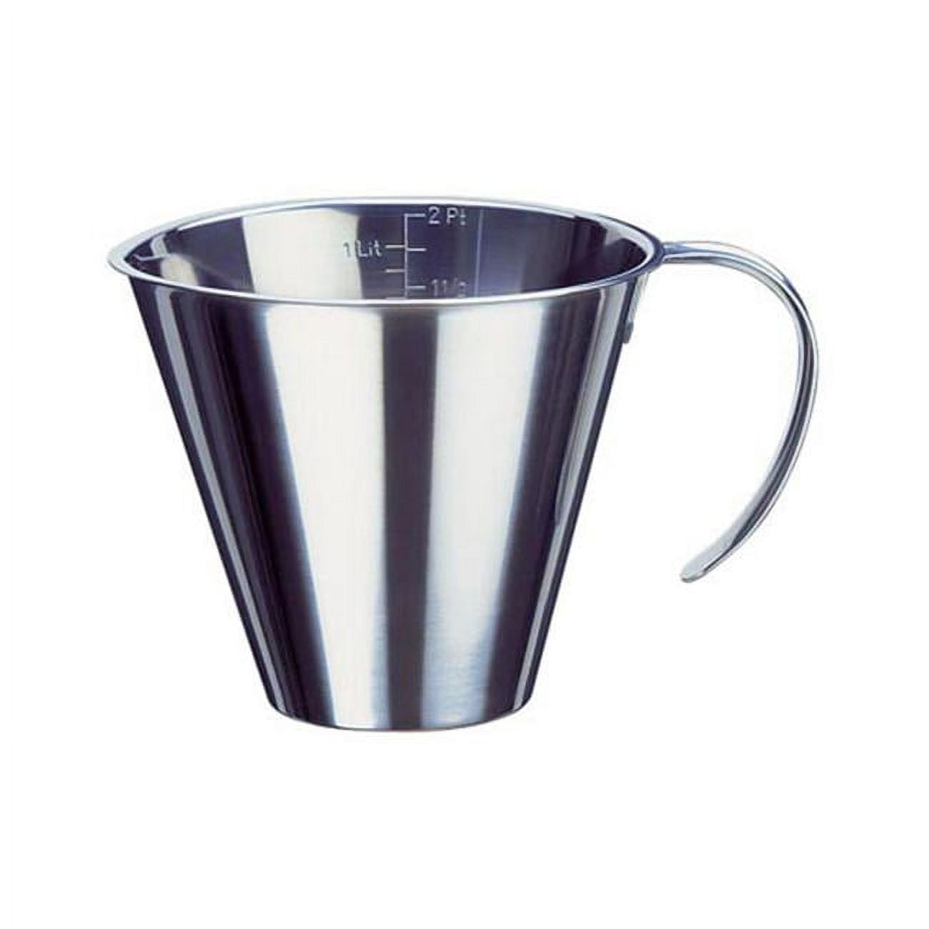 Paderno World Cuisine 42581-20 Stackable Measuring Jug Stainless Steel ...