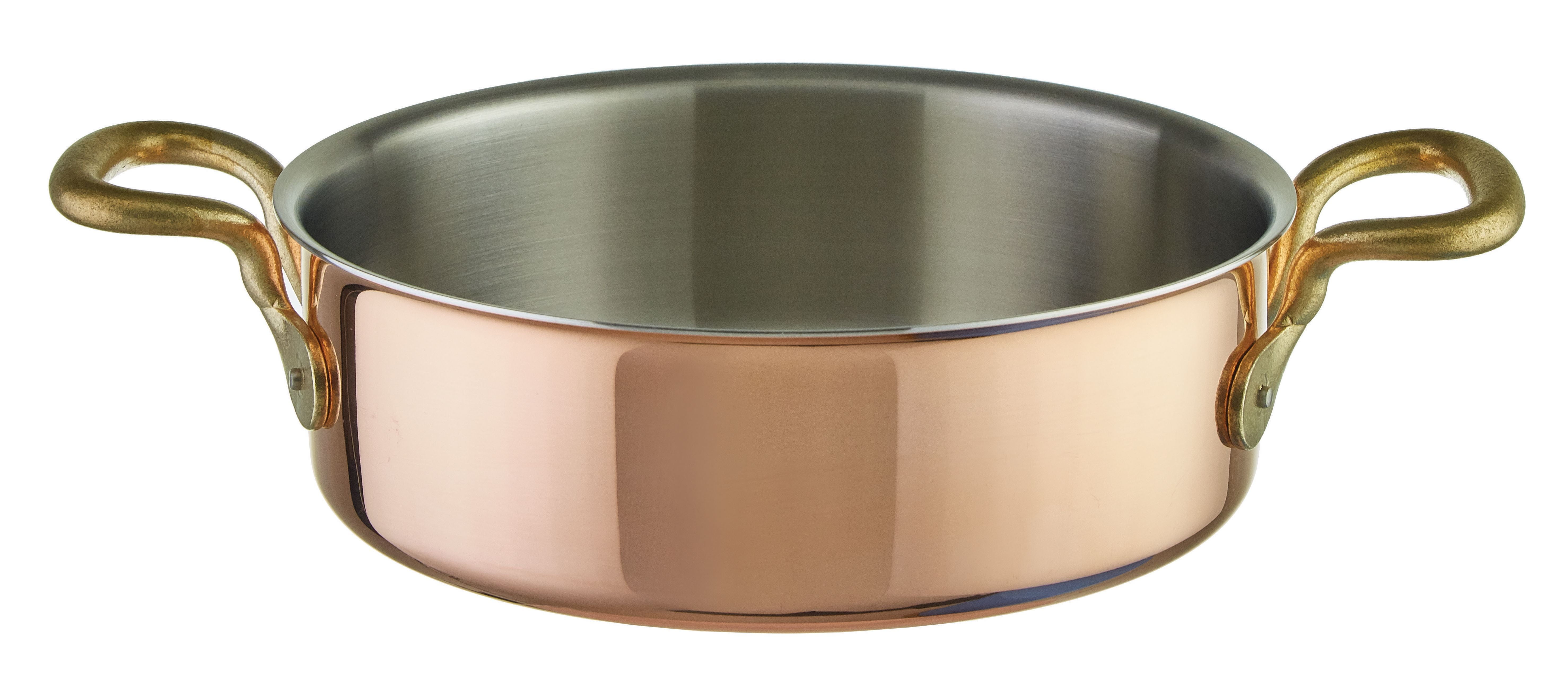 Paderno World Cuisine Copper Rondeau, 2 3/8QT - Walmart.com