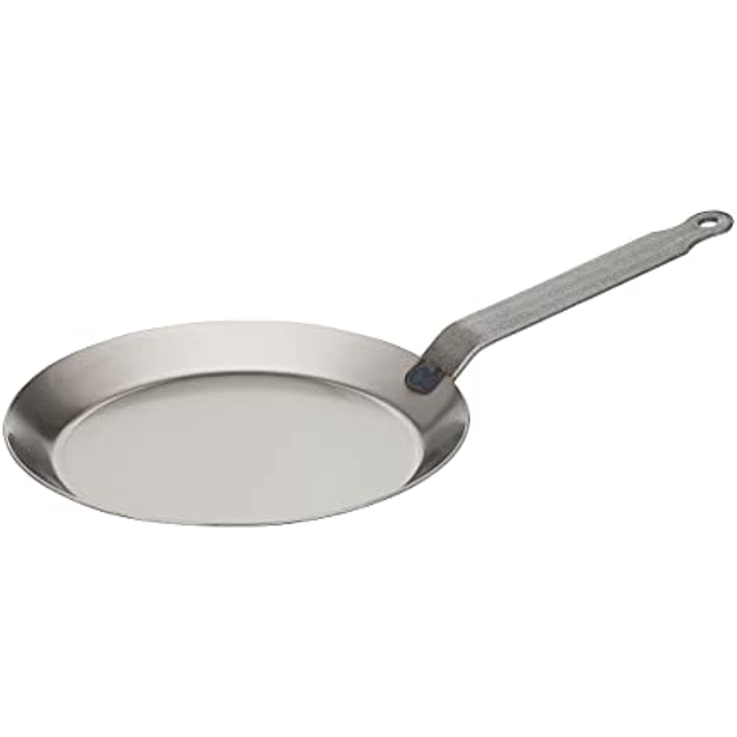 Paderno World Cuisine Crepe Pan, Blue Carbon Steel, DIA 9 1/2" x H 5/8 ...