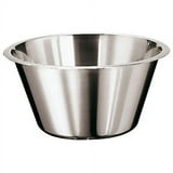 Paderno World Cuisine Mixing Bowl, S/S, Flat, DIA 11 1/2" x H 5 7/8", 6 ...