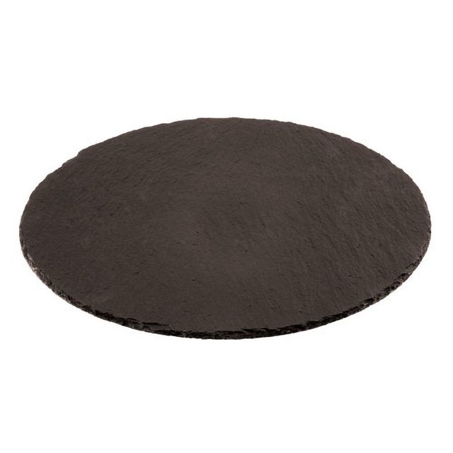 Paderno World Cuisine Round Natural Slate Tray, DIA 15" - Walmart.com