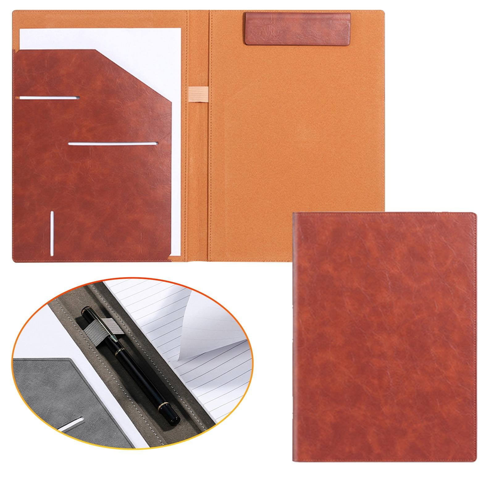 Padfolio Clipboard, Folder Portfolio Notepad Organizer, Leather ...