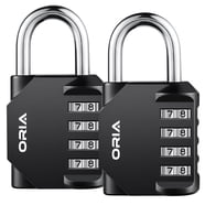 Combination Locks, AMIR Long Shackle 4 Digit Code Resettable ...