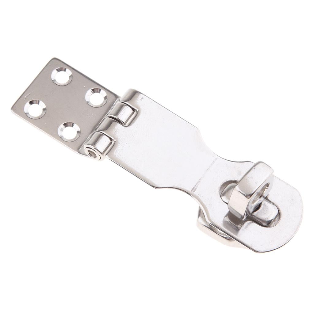 Padlock Hasp, Heavy Duty Stainless Latches Lock with Screws for ...
