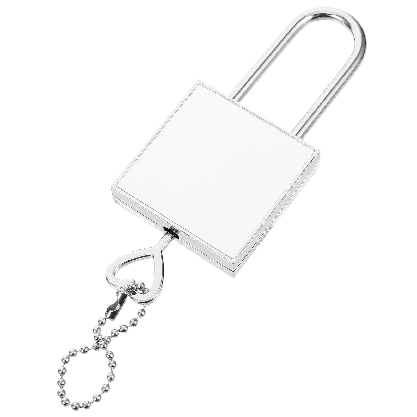 Padlock for Diary Mini Locks with Keys Blank Mini Notebook Metal Silver ...
