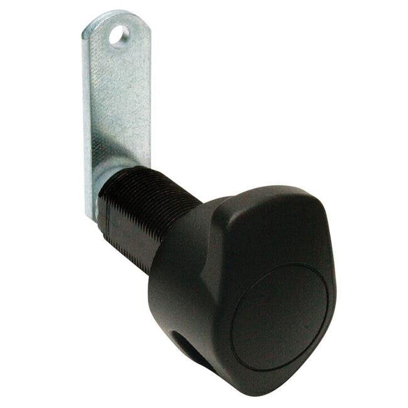 Padlockable Cam Lock - Matte Black - Walmart.com