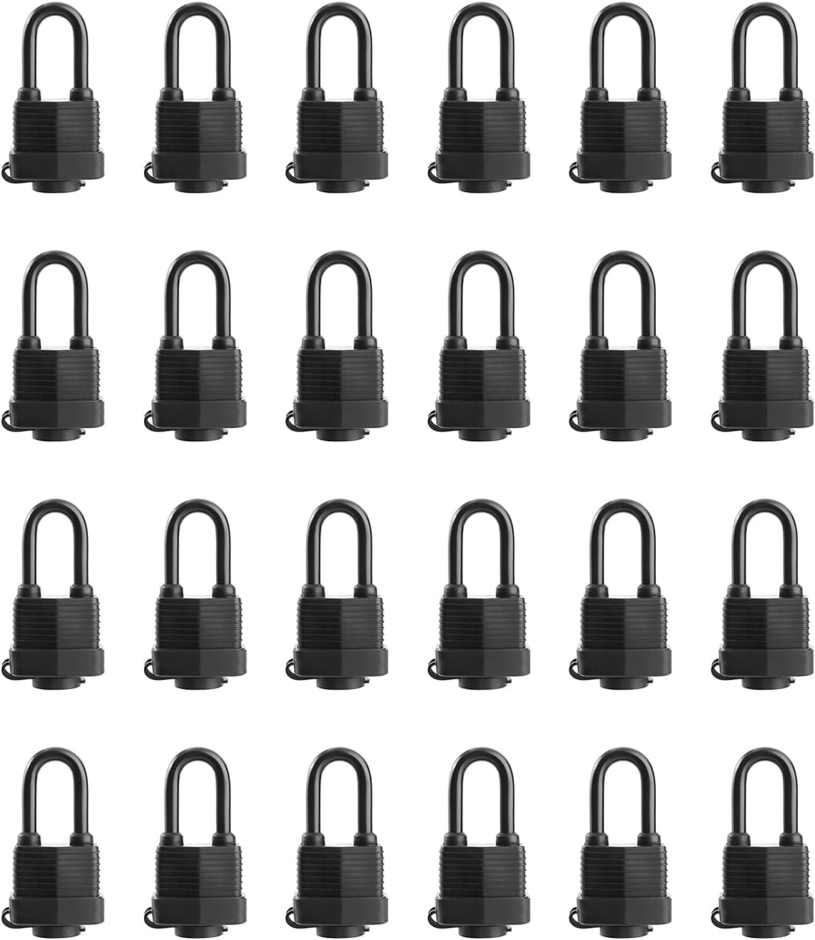 Padlocks Keyed Alike for Outdoor use, Covered Laminated Lock, 1-9/16 ...