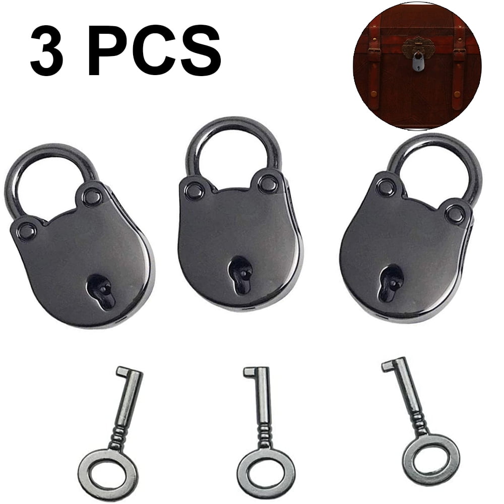 Padlocks Mini Key Locks Vintage Padlock Mini Bear Locks Small Handbag ...