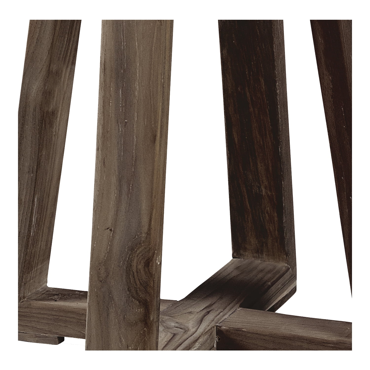 Padma's Plantation Ibiza Petrified Wood End Table - Walmart.com