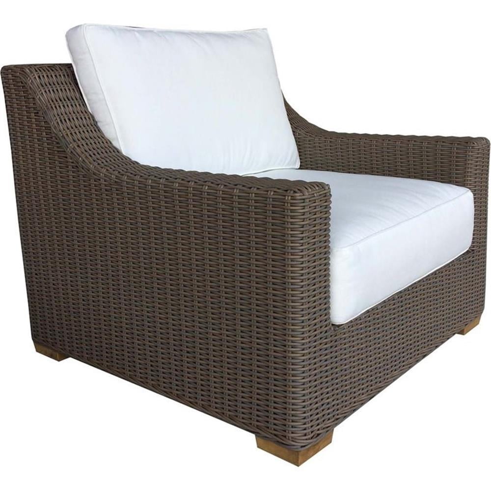 Padma's Plantation Nautilus Wicker Patio Lounge Chair in Kubu Gray ...
