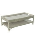 Padma's Plantation Malio Coffee Table in Naturral - Walmart.com