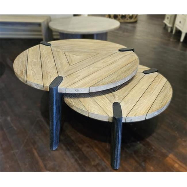 Padmas Plantation OL-TRI05-SET Natural Triangolo Outdoor Nesting Coffee ...