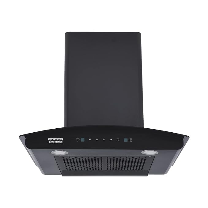 Padmini Kitchen Chimney Delta 60 Thermal Auto Clean Filterless Technology 160 Watts Power Rating ...