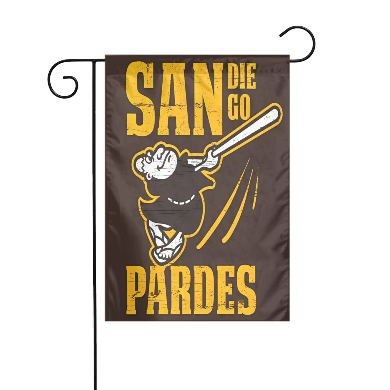 Padres Baseball Team Custom Garden Flag Vertical 12x18 Inch Welcome ...