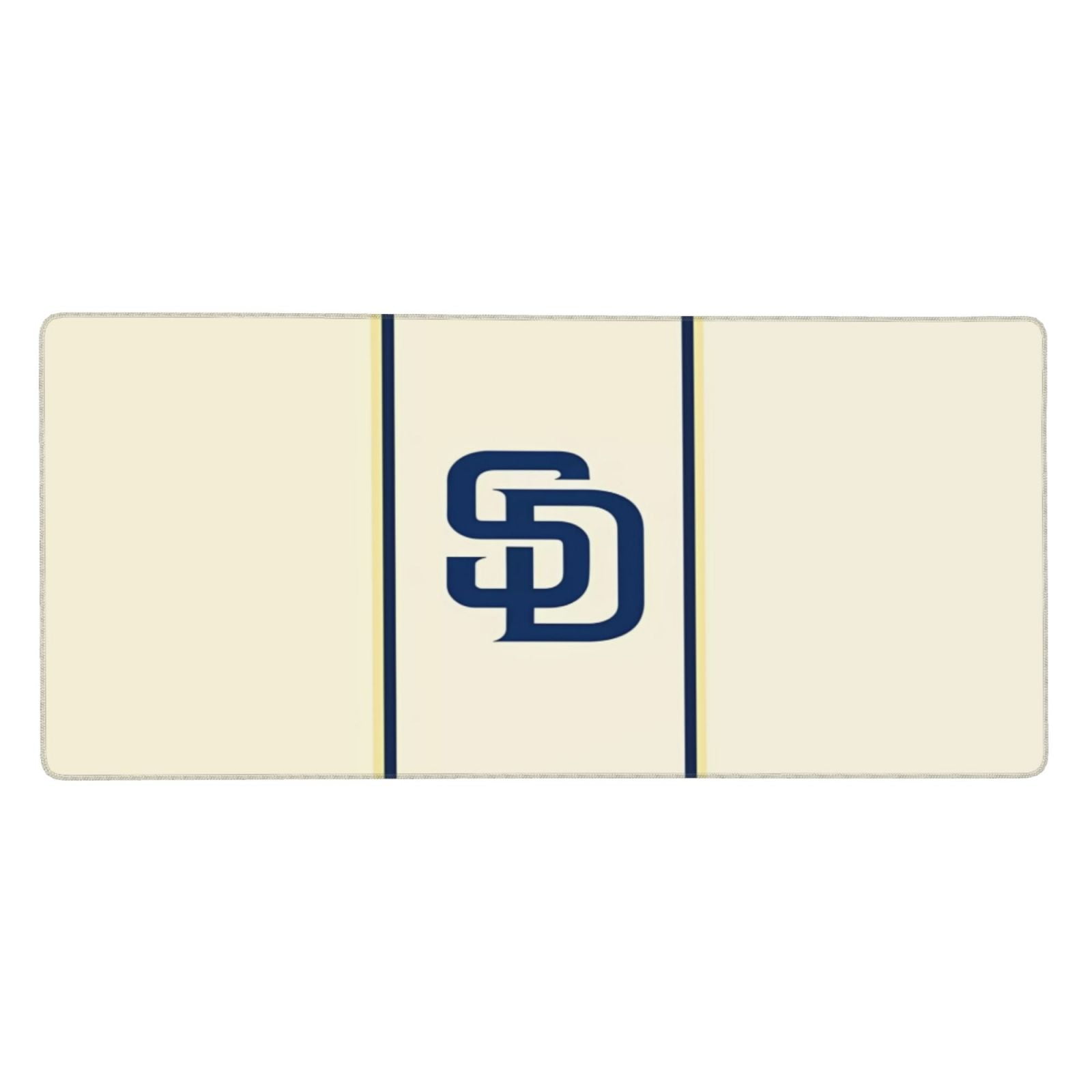 Padres Baseball Team Custom Thick Keyboard Mat 16x35.5 Inch, Extra Wide ...