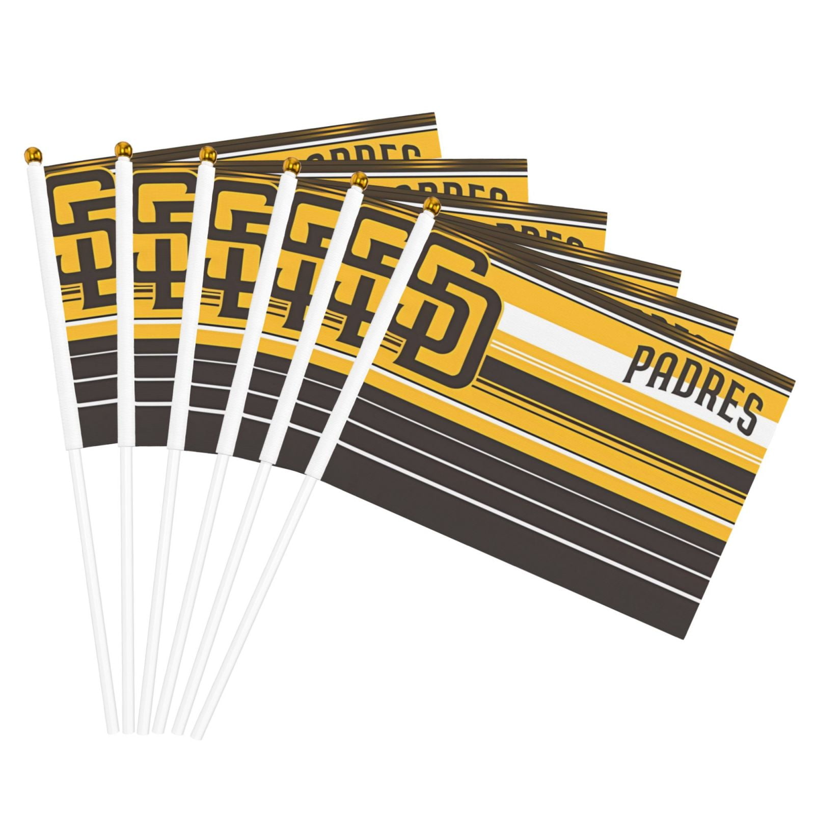 Padres Baseball Team Double Sided Hand Waving Flag, Spectator Hand ...
