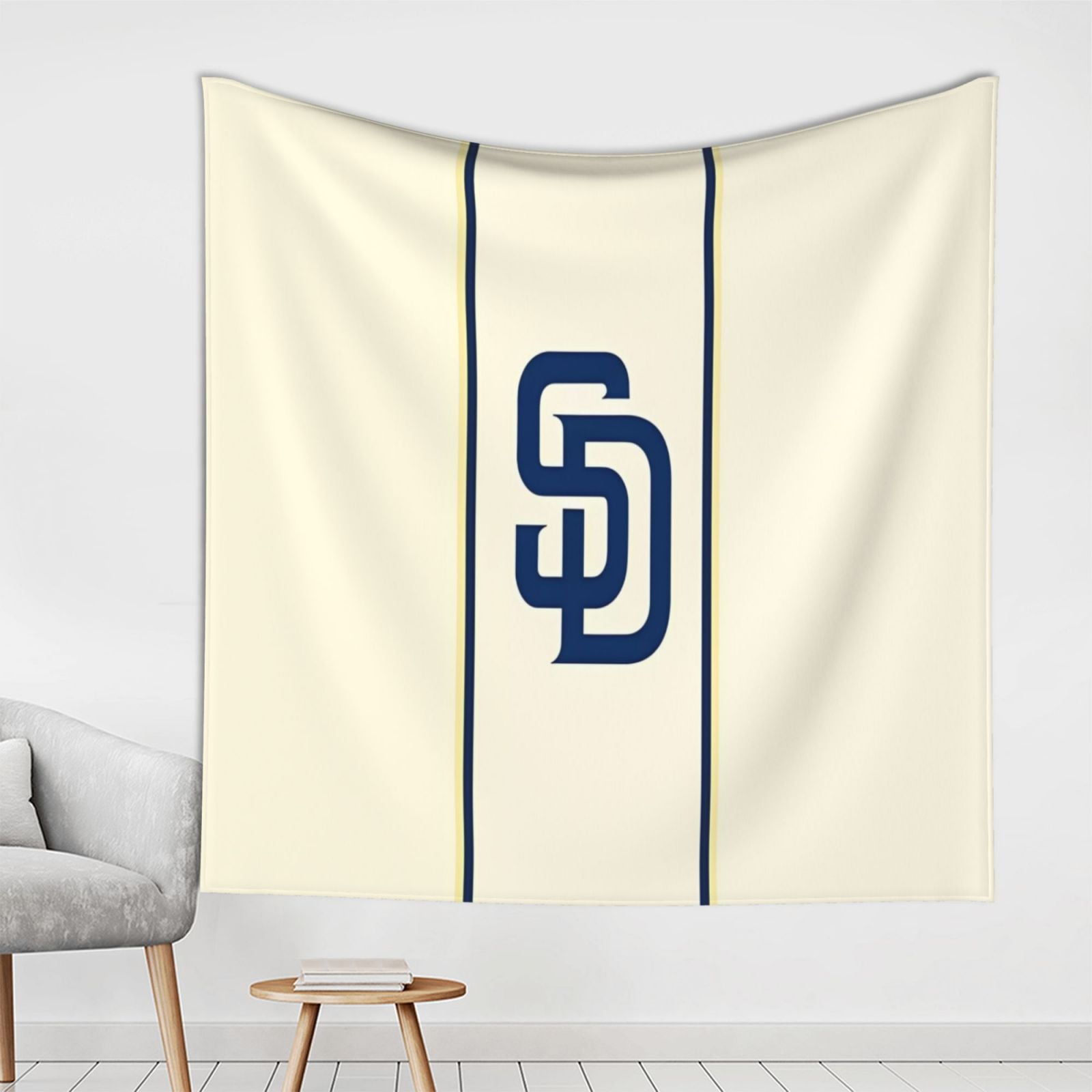 Padres Baseball Team Themed Wall Hanging 59x59 Inches, Luxurious ...