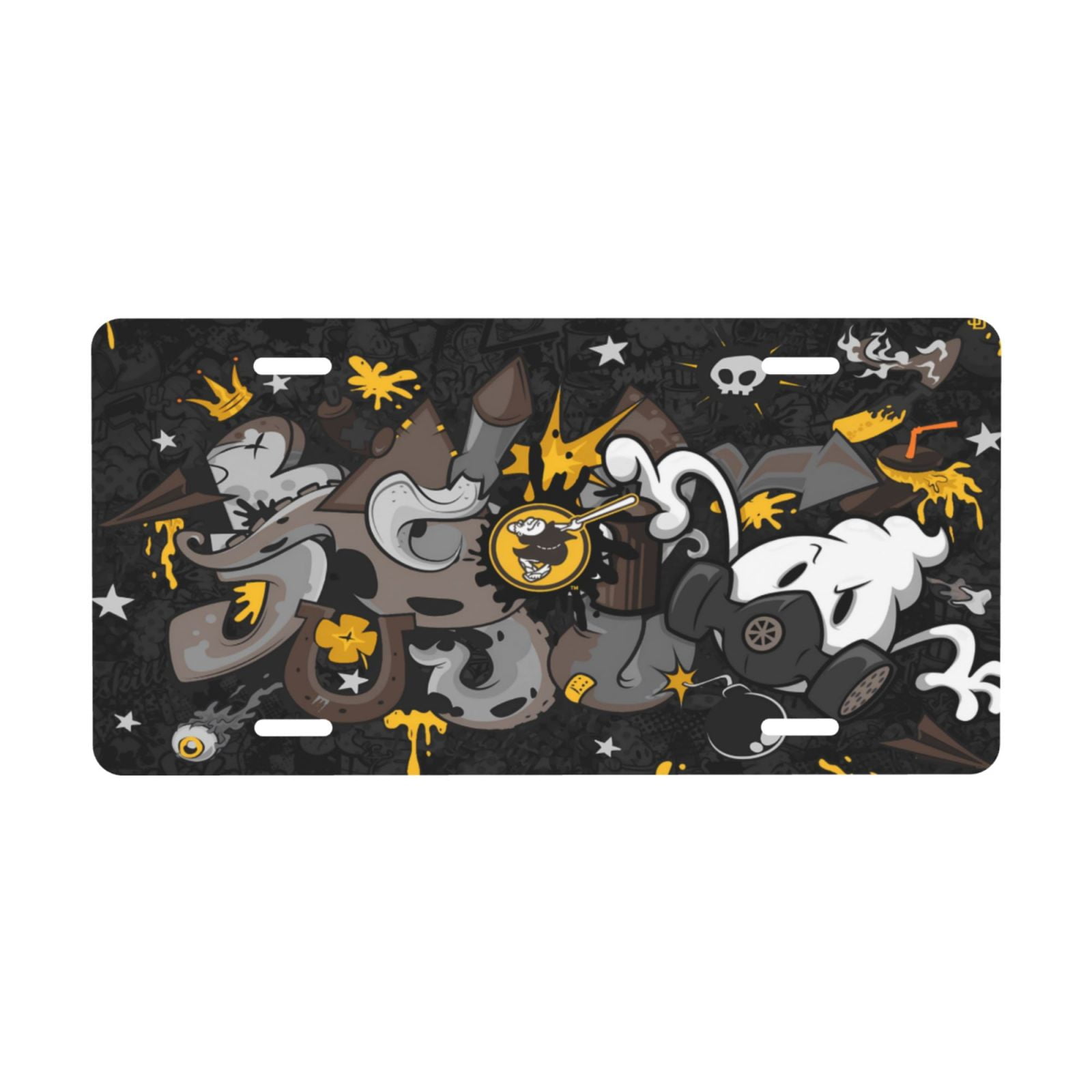 Padres Car Decorative License Plate Baseball Team Theme Design License ...