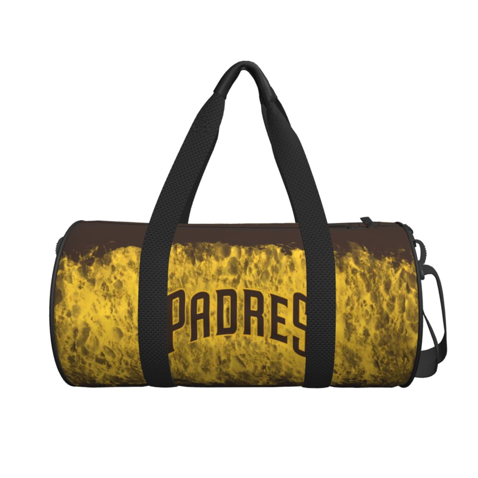 Padres Custom Large Duffel Bag Baseball Team Fans Sports Gym Bag Travel ...