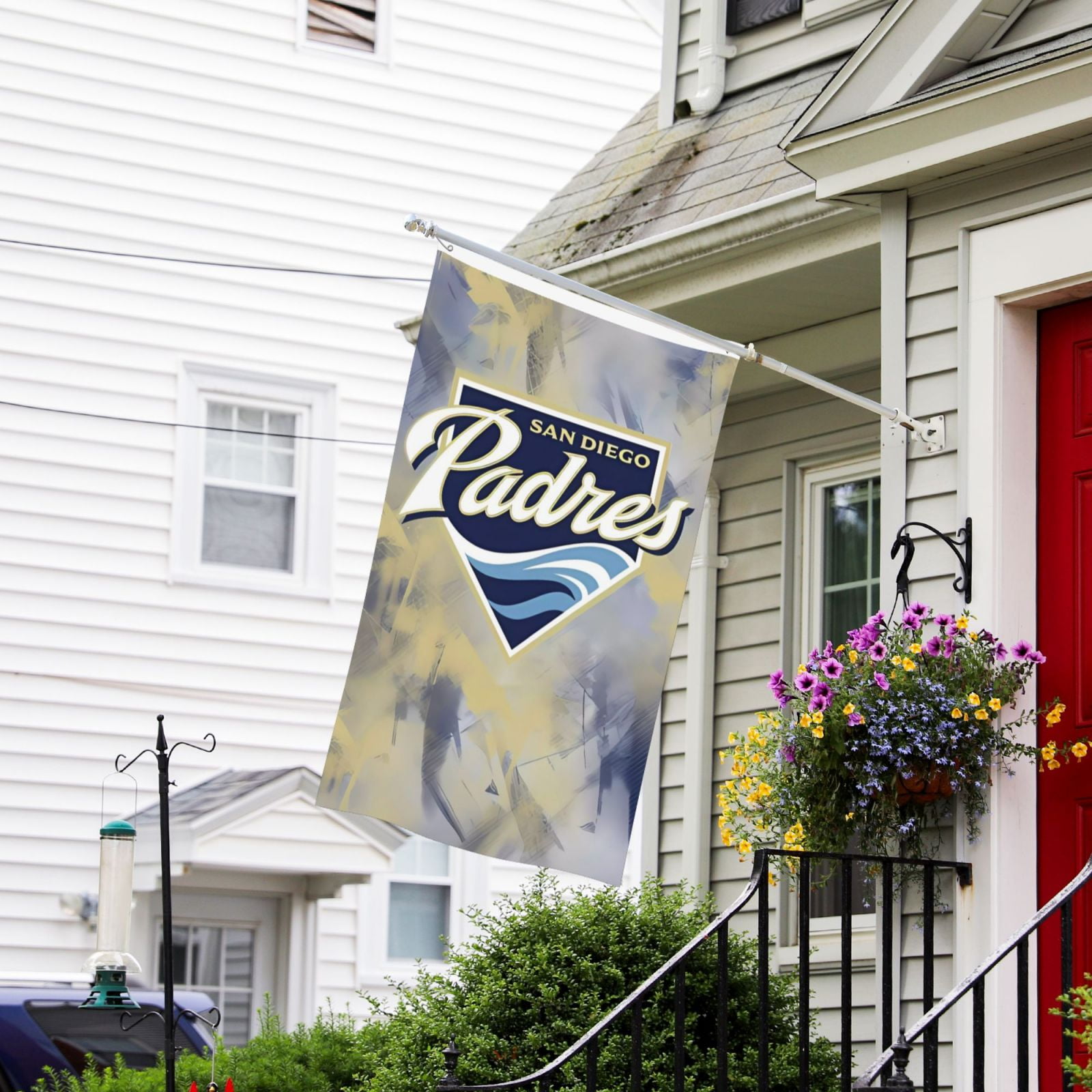 Padres Custom Outdoor Double Sided Flag 3x5ft Baseball Team Graphic ...