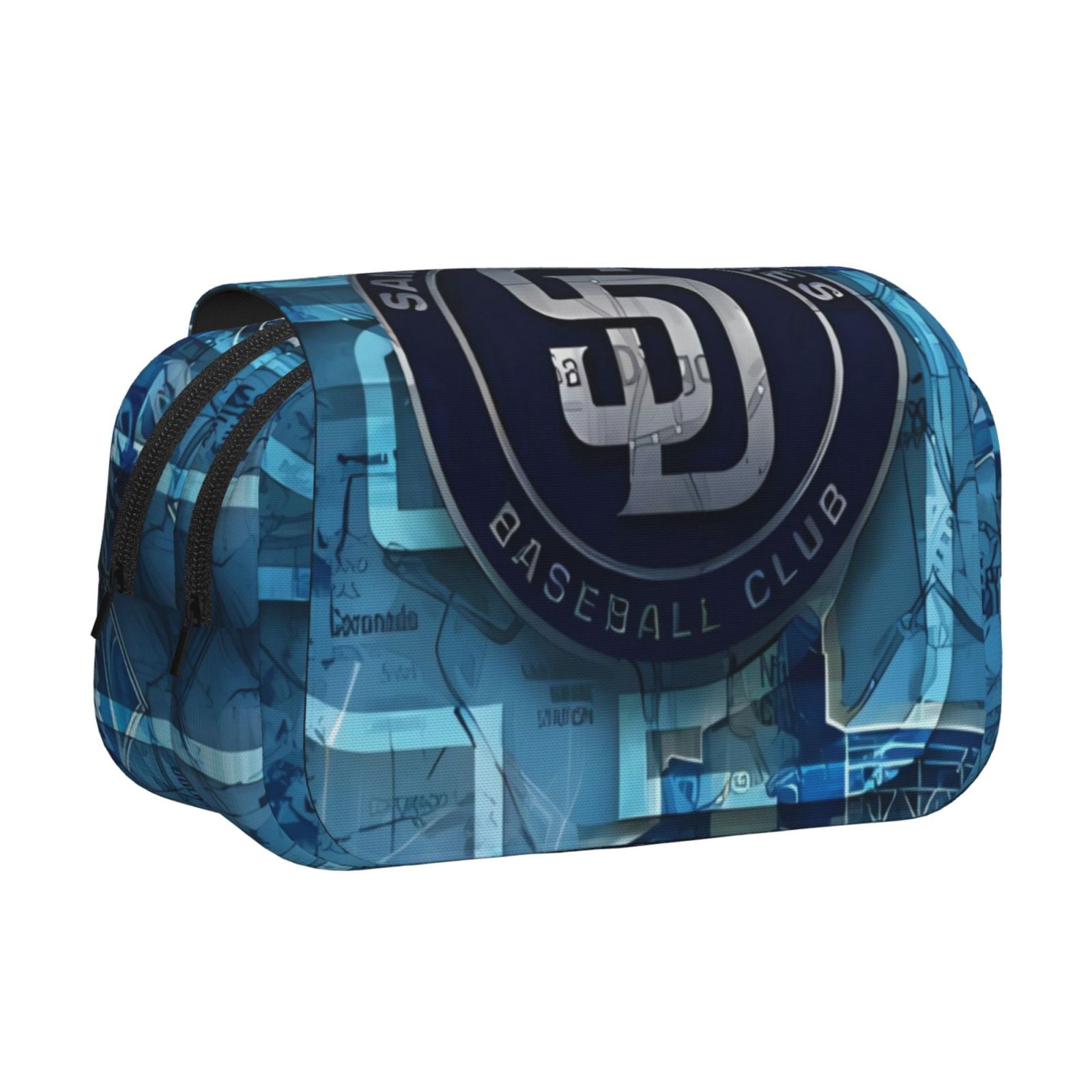 Padres Double Clamshell Pen Case Holder Bulk Soft Box Large Storage ...