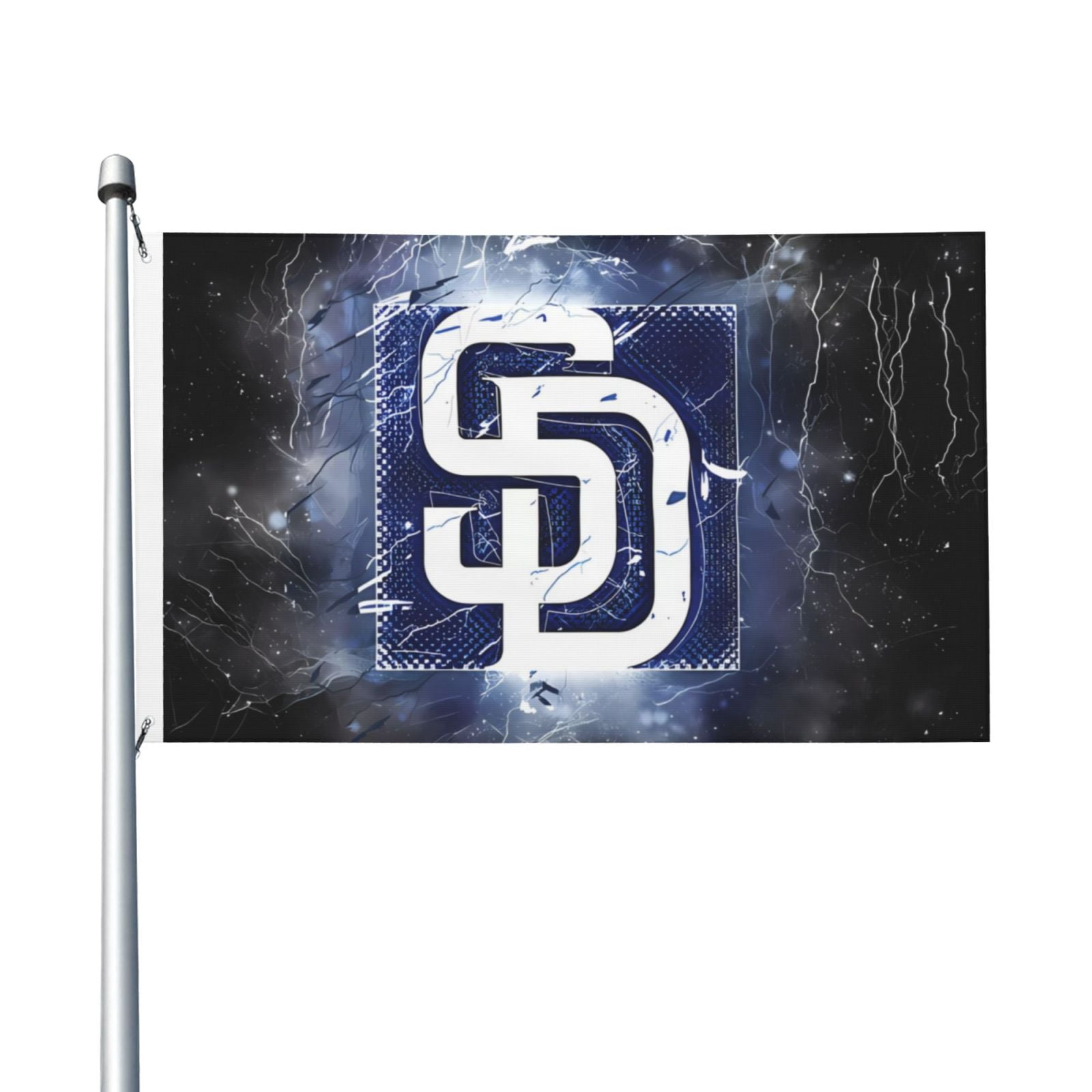 Padres Printing Double Sided Flag 3x5FT Garden Banner Baseball Team ...