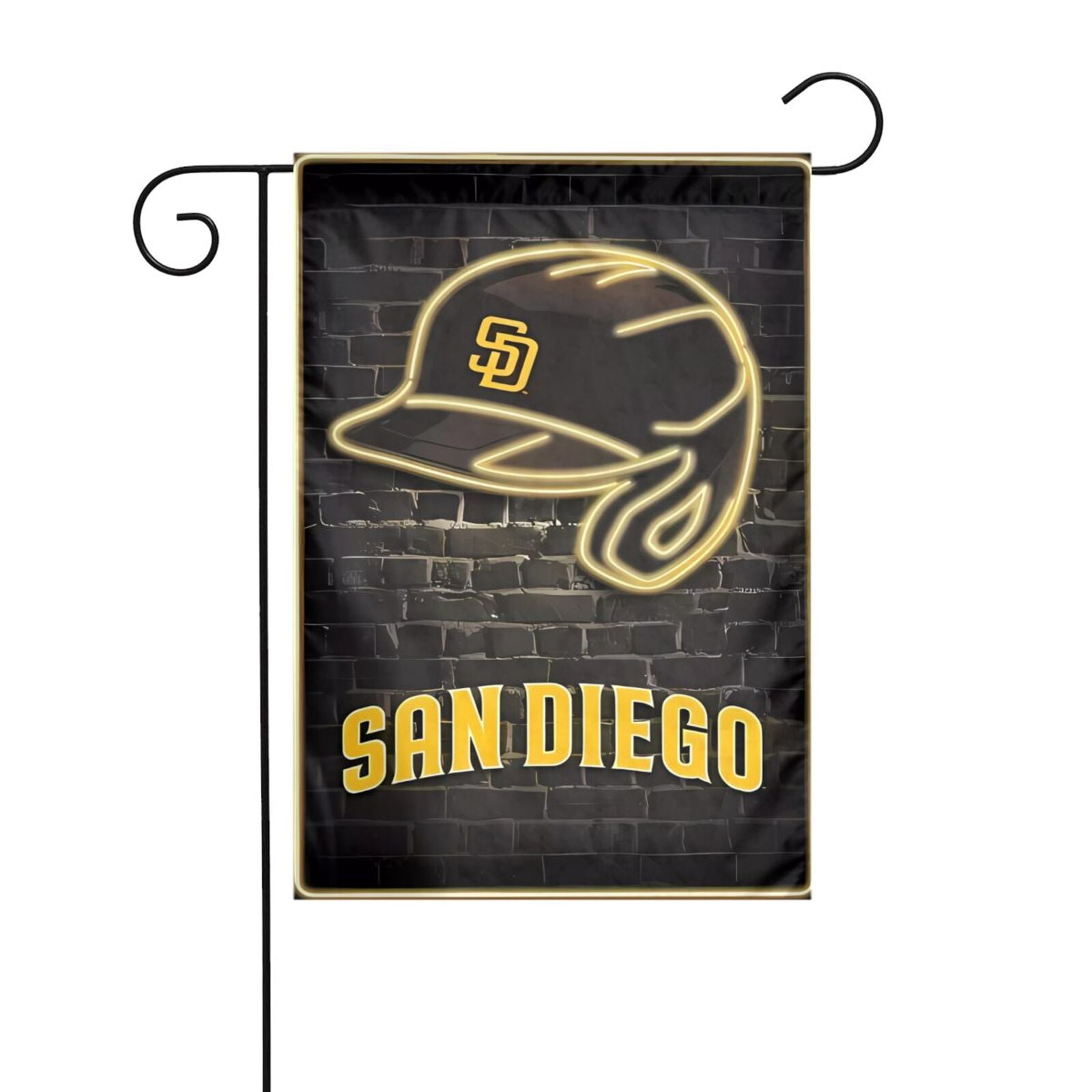Padres Team Garden Flag Indoor Outdoor Decoration Double Sided Flag ...